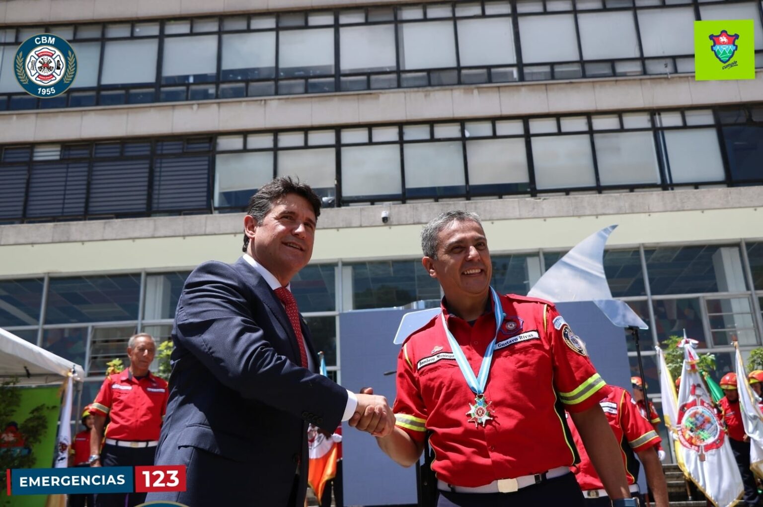 Desfile por 68 Aniversario del Cuerpo de Bomberos Municipales ...