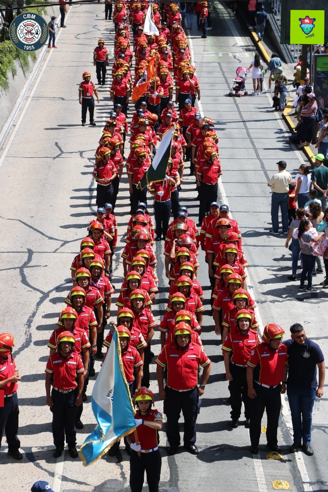 Desfile por 68 Aniversario del Cuerpo de Bomberos Municipales ...