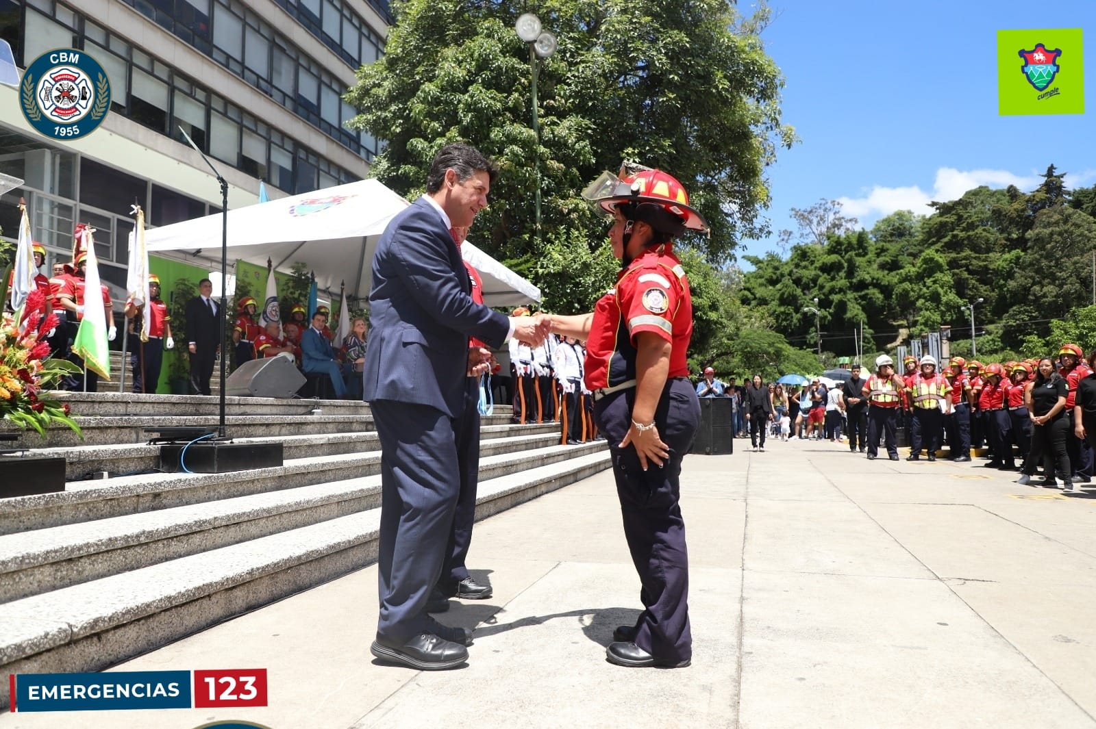 Desfile por 68 Aniversario del Cuerpo de Bomberos Municipales ...